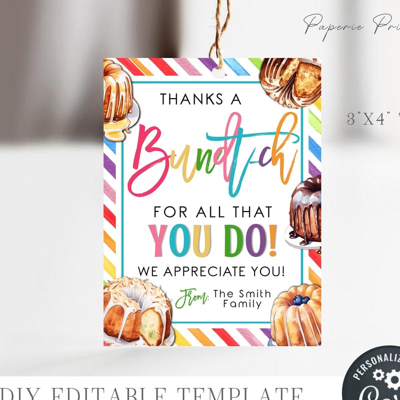 Thanks a Bundt - Etsy