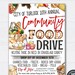 EDITABLE Cereal Drive Flyer, Printable Pta Pto Flyer, School Church ...