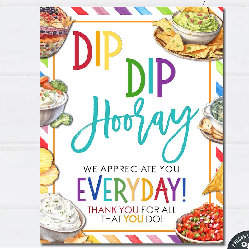 Chip Dip Appreciation - Etsy