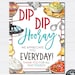 Police Appreciation Sign: Dip Dip Hooray, Editable Table Decor (digital ...