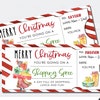 Shopping Spree Christmas Gift Voucher, Shopping Spree Certificate ...
