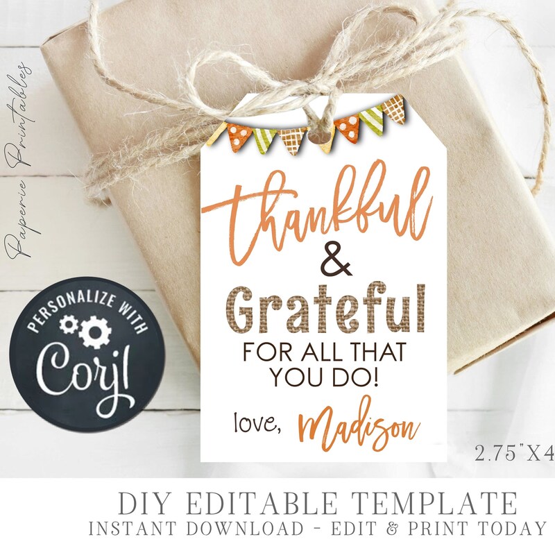 Thankful for You - Etsy