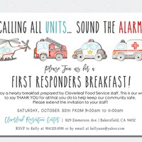 EDITABLE First Responders Appreciation Gift Tag, Thank You Gift ...