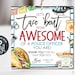 EDITABLE Taco Bout Police Tags, Police Appreciation Tags, Taco Police ...