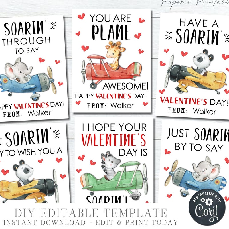 Airplane Card - Etsy