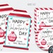 Editable Valentine's Day Gift Tag, Happy Valentine's Day Tag, Valentine ...