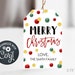 Editable Merry Christmas Gift Tags - Christmas Gift Tags - Sweet Treats ...