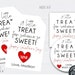 Editable Valentine's Day Gift Tag, A Little Treat for Someone Sweet ...