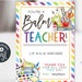 Editable Lip Balm Teacher Appreciation Gift Tag (DIY Corjl Template) - Etsy