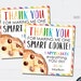 EDITABLE Cookie Teacher Appreciation Gift Tag, One Smart Cookie Teacher ...