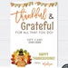 Editable Thanksgiving Gift Card Holder: Thanks a Latte (digital ...