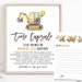 EDITABLE First Birthday Time Capsule, Construction Birthday Game ...