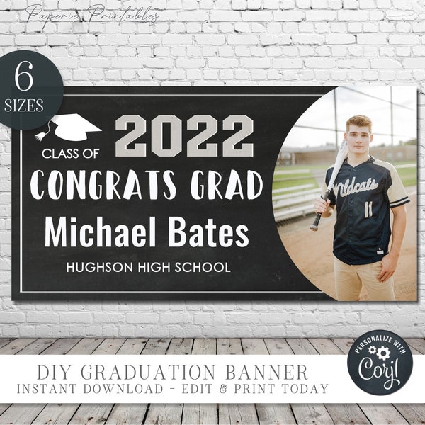 Graduation Backdrop 2022 Sign - Etsy