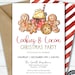 EDITABLE Cookies and Cocoa Christmas Party Invitation, Cocoa and ...