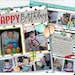 EDITABLE Scrapbooking Quick Pages, Birthday Scrapbooking Album Pages ...