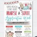 EDITABLE Nurse Appreciation Week Flyer, Nurse and Staff Appreciation ...