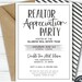 EDITABLE Realtor Appreciation Party Invitation, Client Appreciation ...