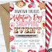 EDITABLE Valentine's Day Shopping Flyer, Valentine's Day Pop up Shop ...