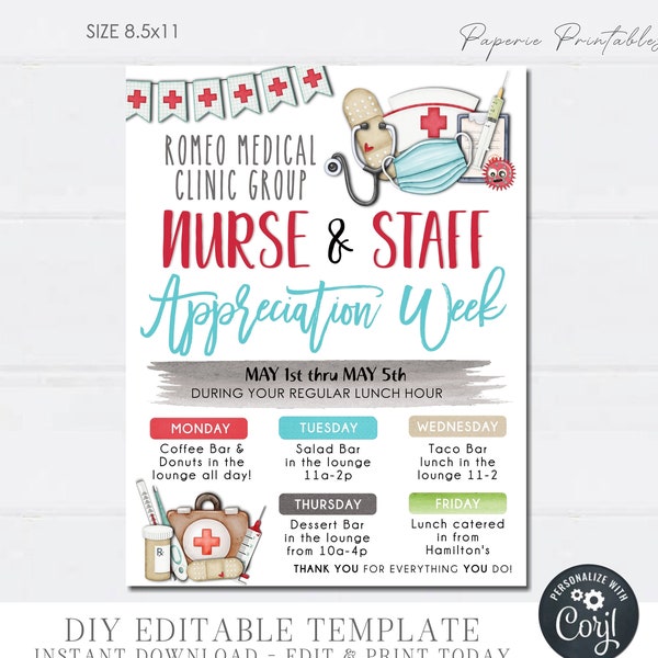 Nursing Home Week Flyer - Etsy
