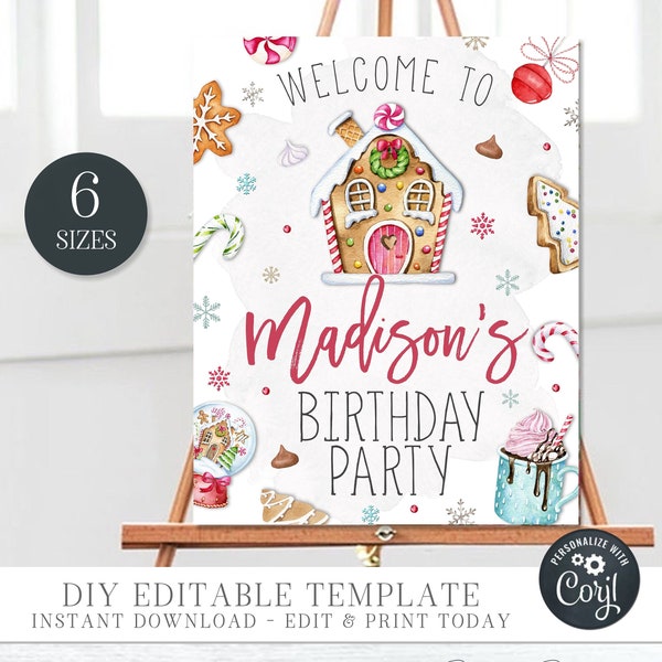 Gingerbread Sign - Etsy