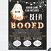 Editable You've Been Booed Halloween Flyer: Fundraiser Template (corjl ...