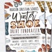 Editable Winter Shoe Drive Flyer: School Fundraiser (DIY Corjl) #FLYR24 ...