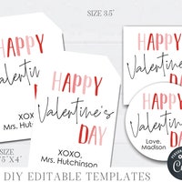 EDITABLE - You Rock Valentine - Student Valentine Cards - Printable ...