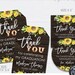 EDITABLE Graduation Gift Tags, Sunflower Graduation Tags, Graduation ...