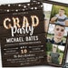 EDITABLE Country Graduation Party Template, Rustic Graduation ...