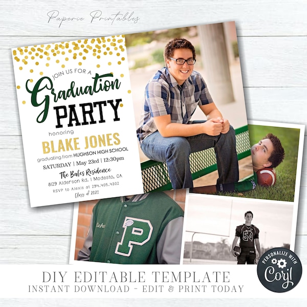 Funny Graduation Party Invitation - Etsy