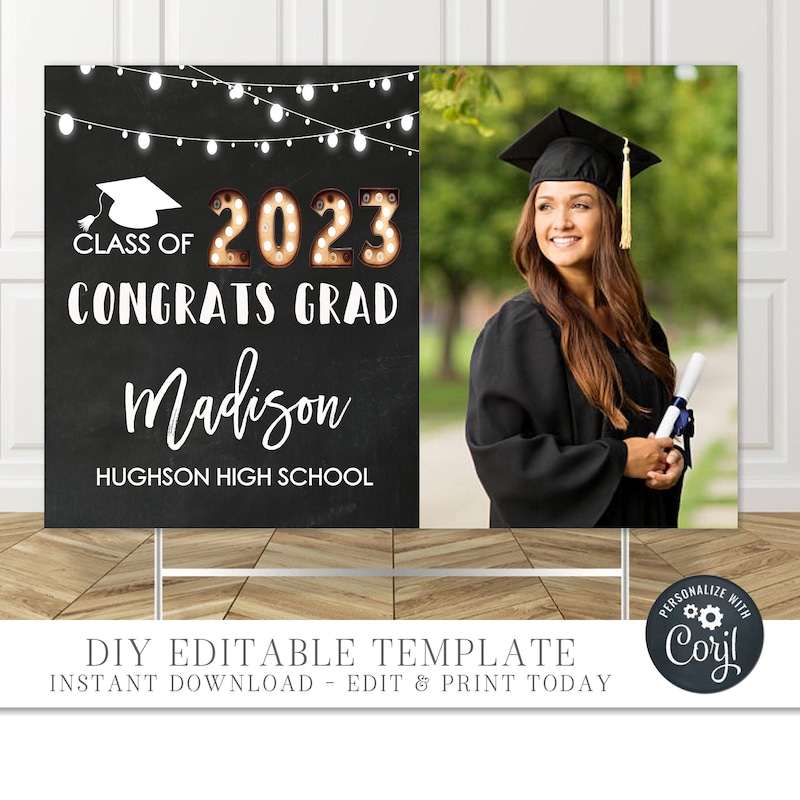 Yard Signs Graduation - Etsy