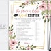 Editable Graduation Party Games Price is Right Graduation - Etsy