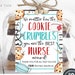 Editable Cookie Nurse Appreciation Gift Tags (DIY Corjl Template) - Etsy