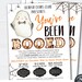 You've Been Booed Halloween Flyer: Editable Fundraiser (corjl) #HG03 - Etsy