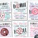 EDITABLE Donut Teacher Appreciation Gift Tag Teacher - Etsy