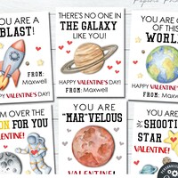 EDITABLE Robot Valentine's Day Cards, Classroom Valentine's Day Cards ...