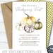EDITABLE Thanksgiving Feast Invitation Thanksgiving Party Template ...