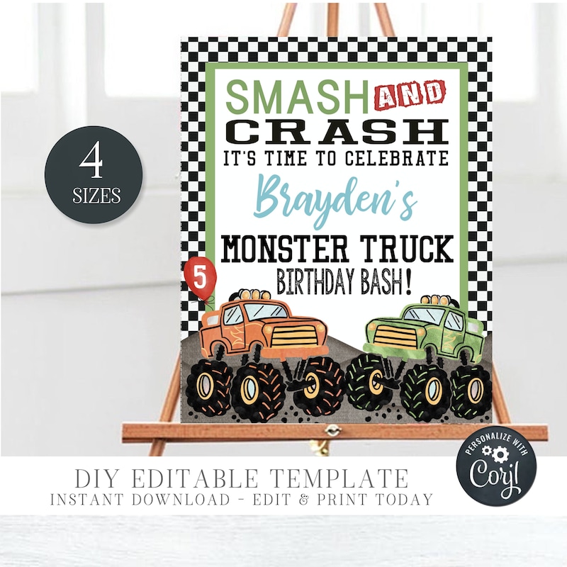 Chalkboard Monster - Etsy