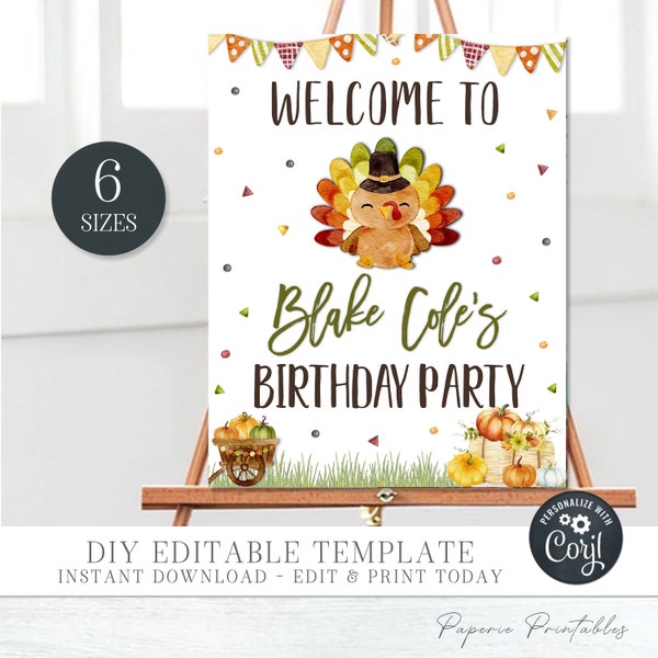 Turkey Birthday - Etsy