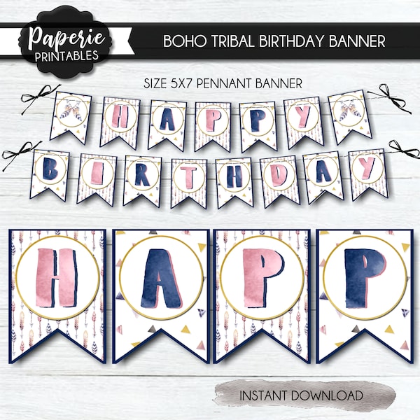 Tribal Banner - Etsy