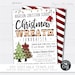 EDITABLE Christmas Wreath Fundraiser Flyer Wreath (Download Now) - Etsy