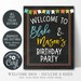 Editable Birthday Party Welcome Sign Kids Birthday Party - Etsy