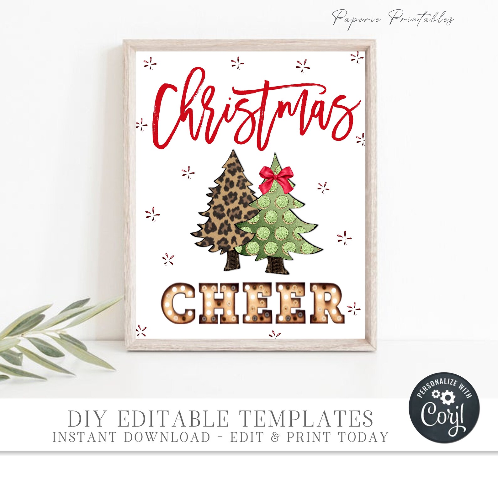 Editable Christmas Party Signs Holiday Party Signs Christmas - Etsy