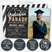 Editable Graduation Parade Invitation: Photo Option (DIY Corjl Template ...