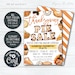 EDITABLE Thanksgiving Pie Sale Flyer, Thanksgiving Pie Fundraising ...