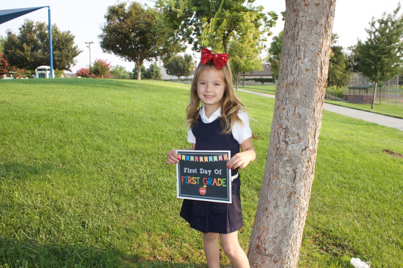 EDITABLE Girl First Day of School Sign Back to School Sign | Etsy