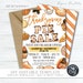 EDITABLE Thanksgiving Pie Sale Flyer, Thanksgiving Pie Fundraising ...