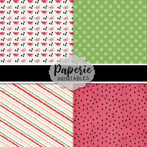 Hello Summer Digital Paper 12x12 Digital Scrapbooking Paper 50 Papers ...