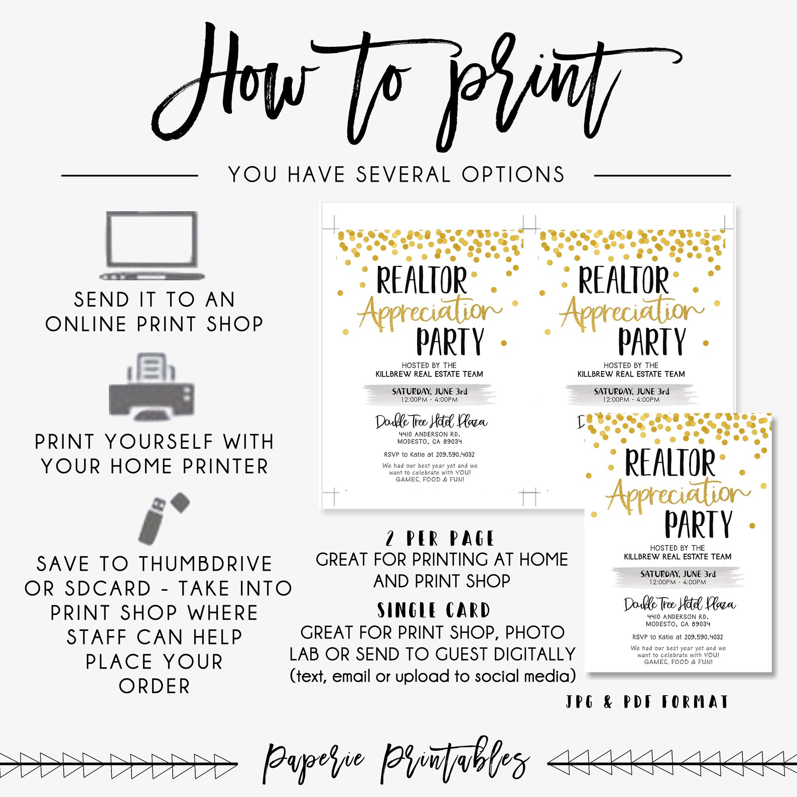 EDITABLE Company Party Invitation Client Appreciation Party - Etsy