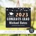 EDITABLE Graduation Yard Sign Class of 2023 Graduation Sign - Etsy